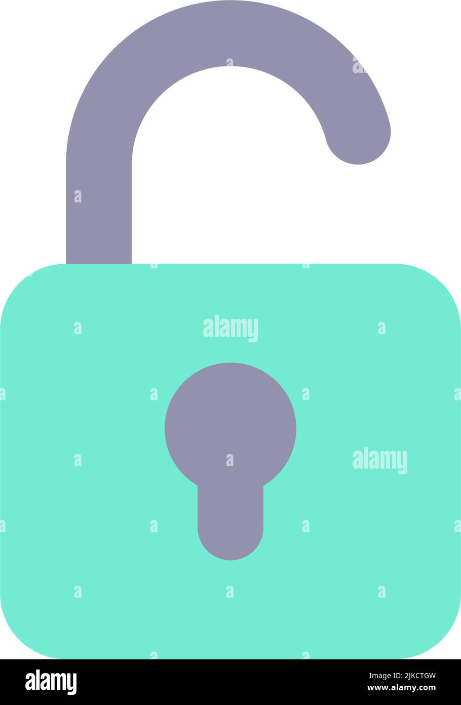 Unlocked logo Cut Out Stock Images & Pictures - Alamy