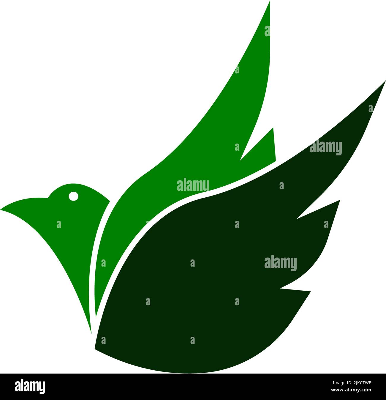 bird logo illustration design Stock Vector Image & Art - Alamy