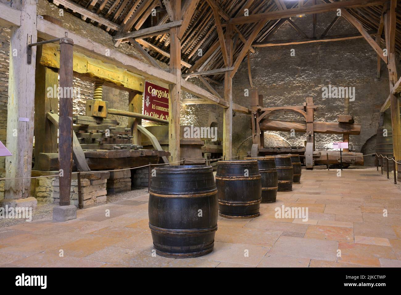 The Burgundy Wine Museum, Beaune FR Stock Photo - Alamy
