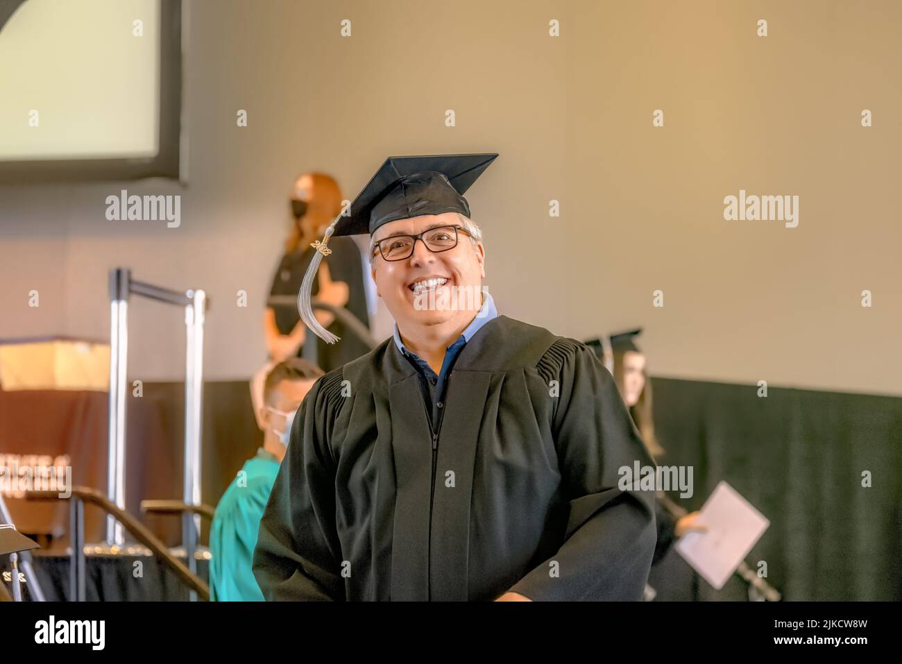 Mature student graduation ceremony hi-res stock photography and images ...