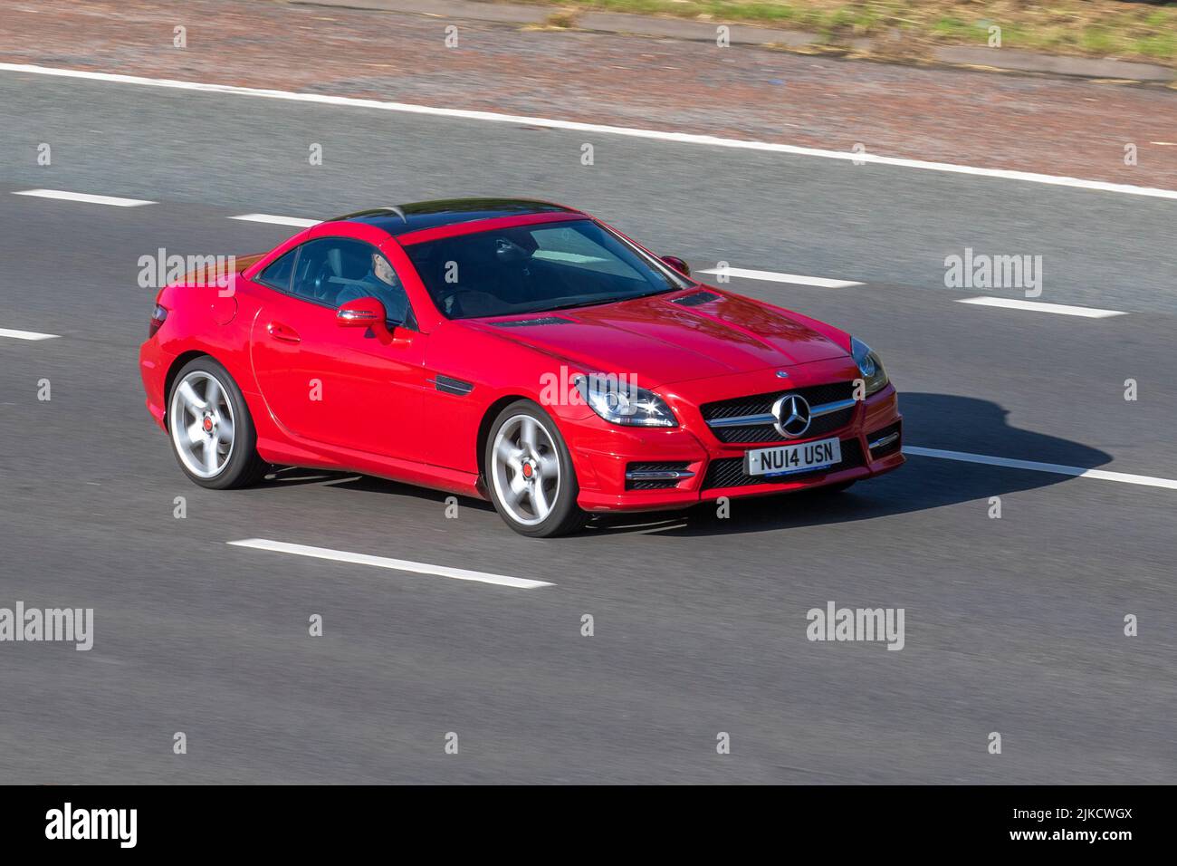 2014 red Mercedes Benz SLK, Slk200 Amg Sport Blueefficency, 1796cc ...