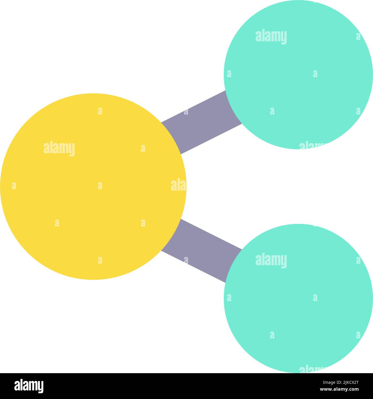 Share flat color ui icon Stock Vector Image & Art - Alamy