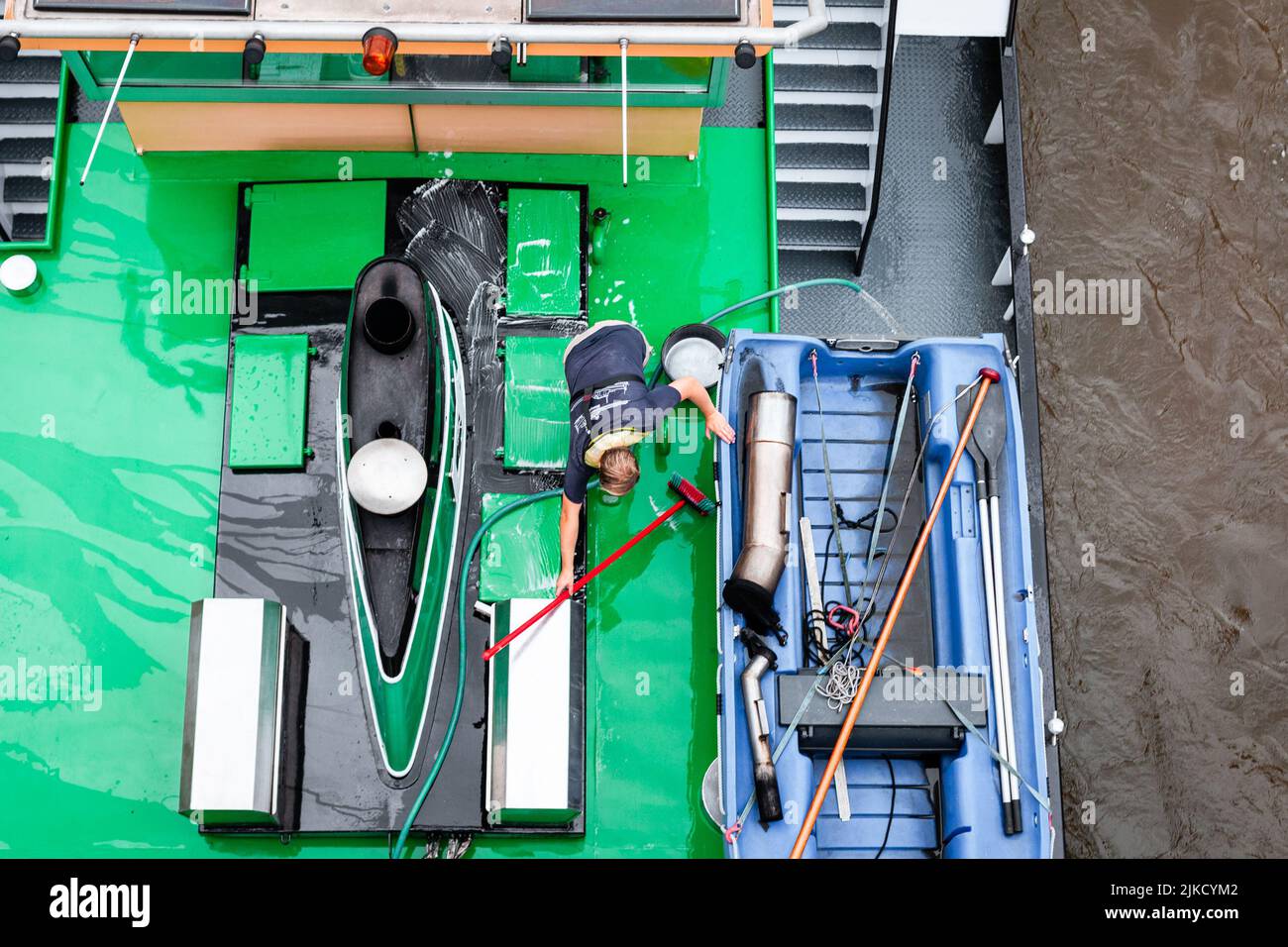 Deck cleaning hi-res stock photography and images - Alamy