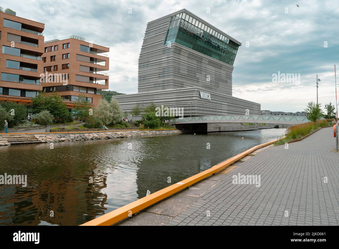 The new museum in Barcode, Oslo Stock Photo - Alamy