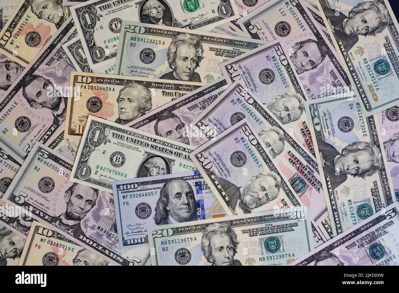 Banknotes us dollars hi-res stock photography and images - Alamy