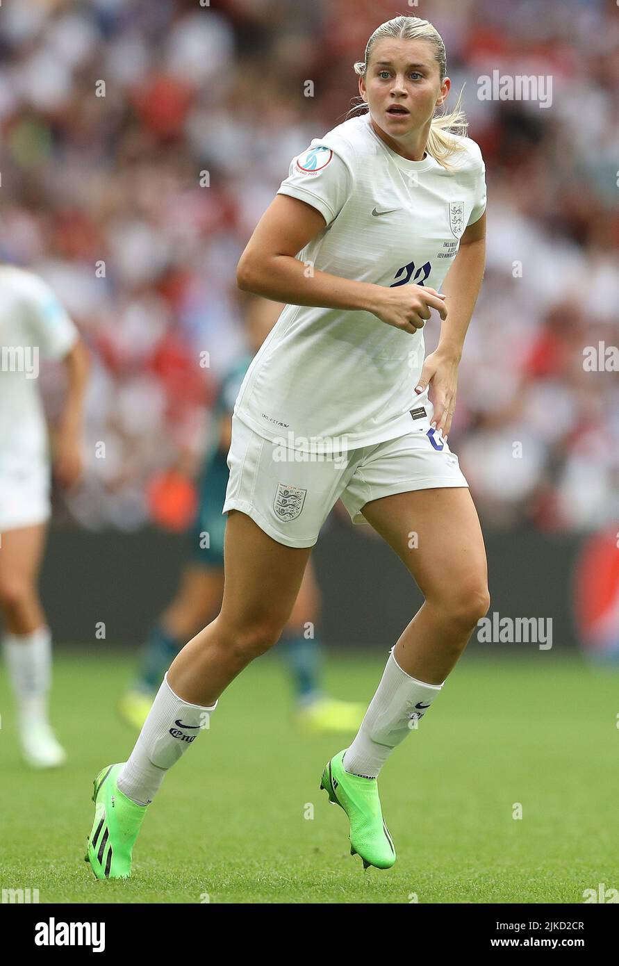 London, England, 31st July 2022. Alessia Russo of England during the ...