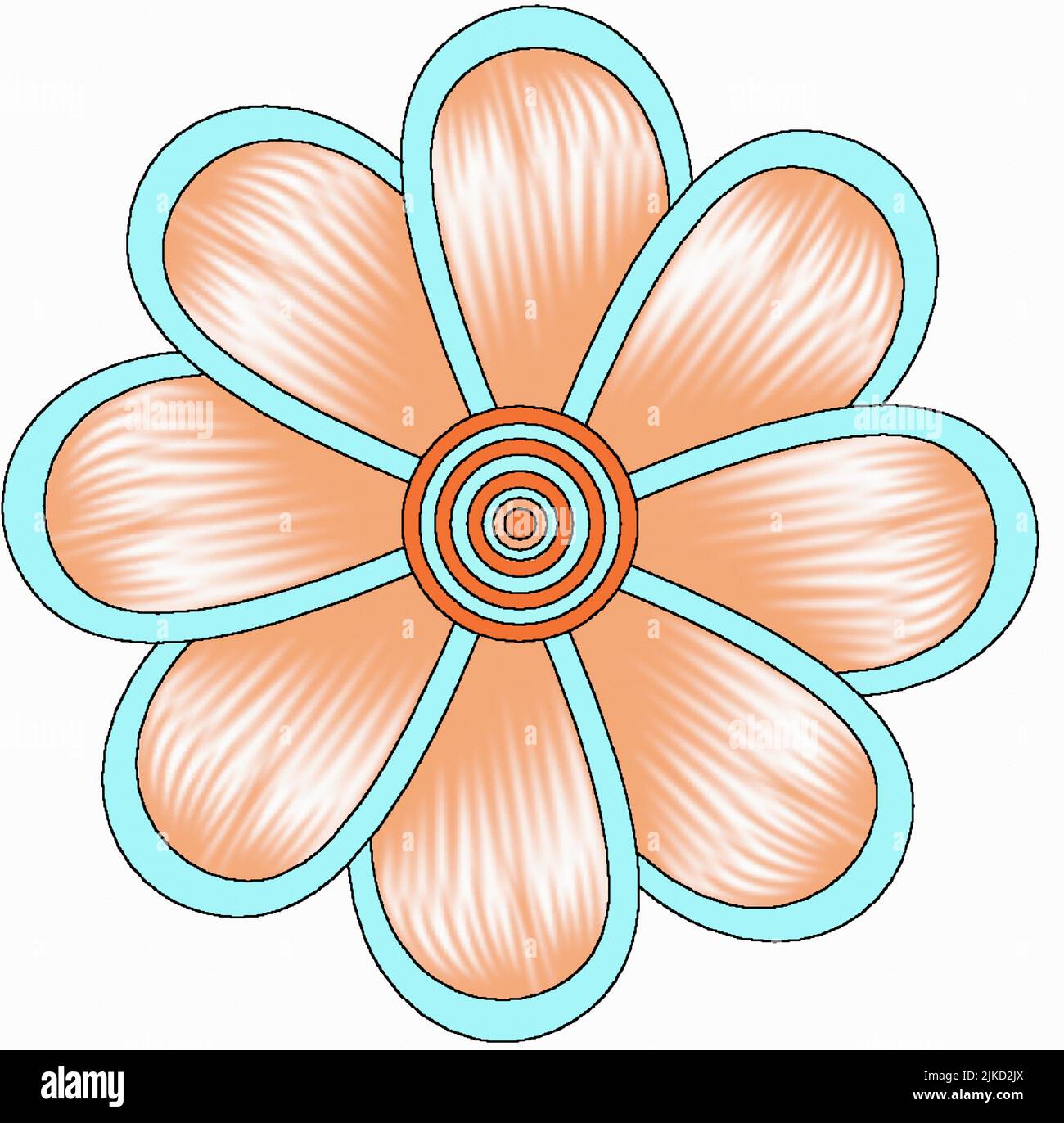 Seamless texture rose flower Cut Out Stock Images & Pictures - Alamy