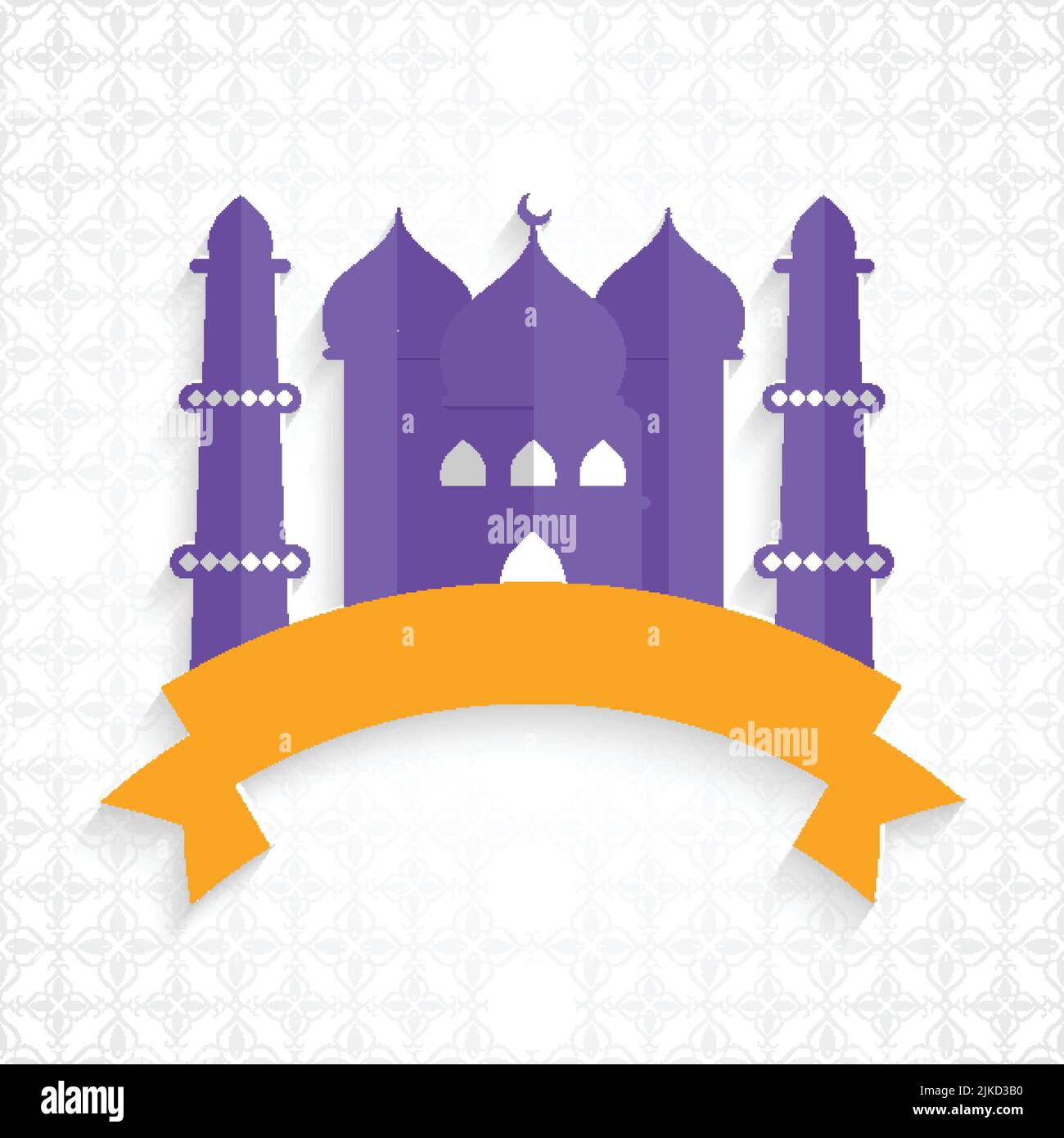 Empty mosque Stock Vector Images - Alamy