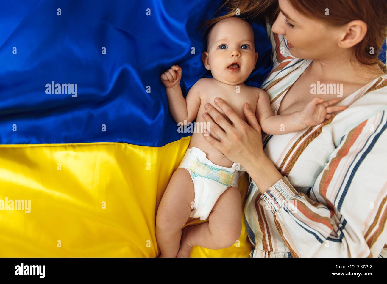 Ukrainian mother baby hi-res stock photography and images - Alamy