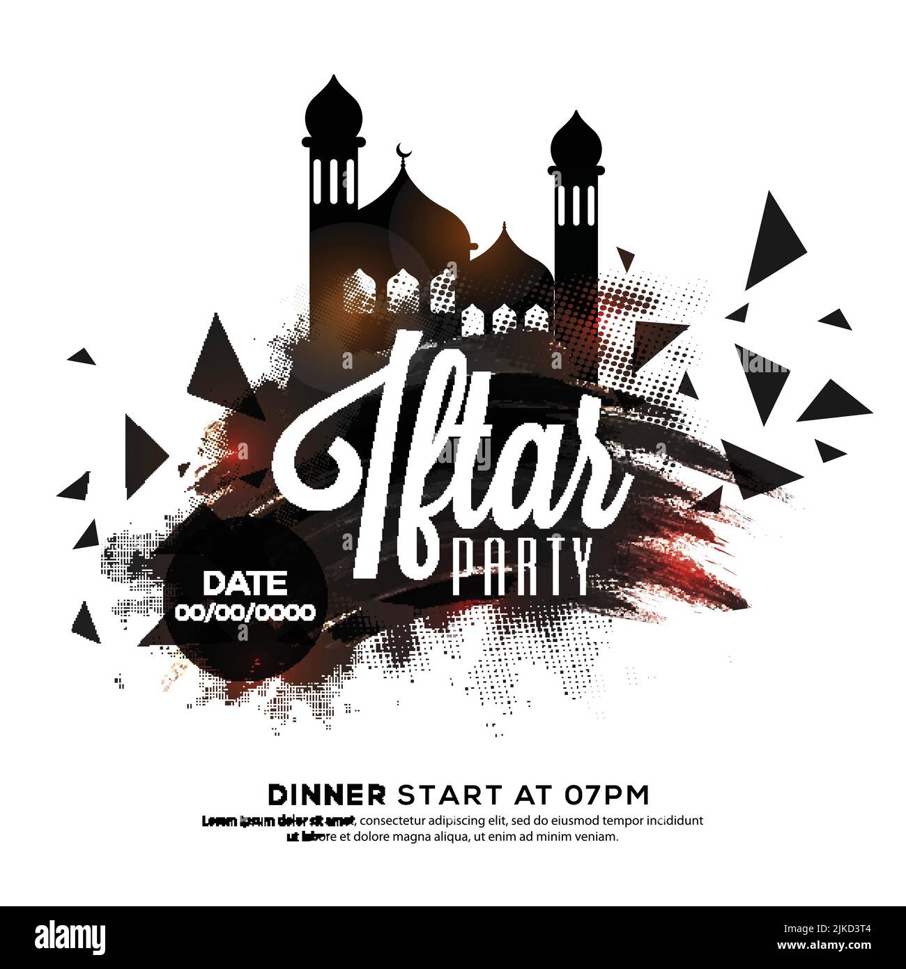 Iftar party invitation hi-res stock photography and images - Alamy
