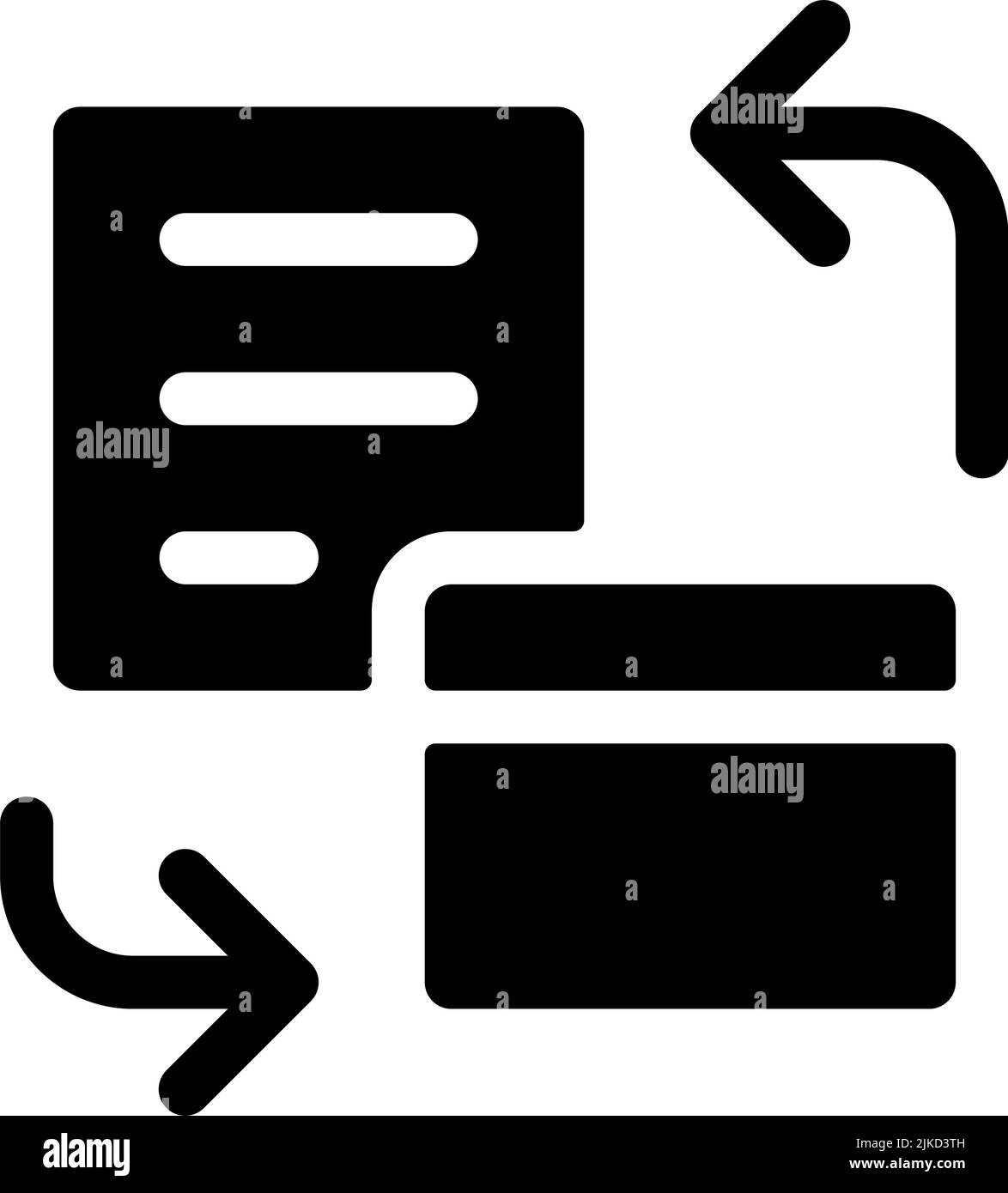 Financial statement icon black hi-res stock photography and images - Alamy