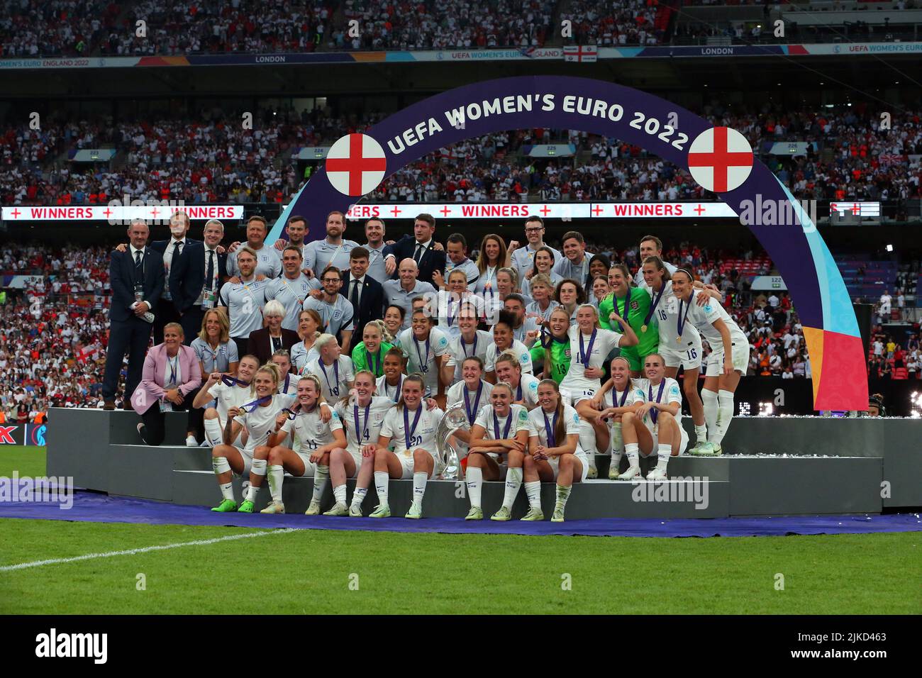 31st July 2022; Wembley Stadium, London, England: Womens European ...
