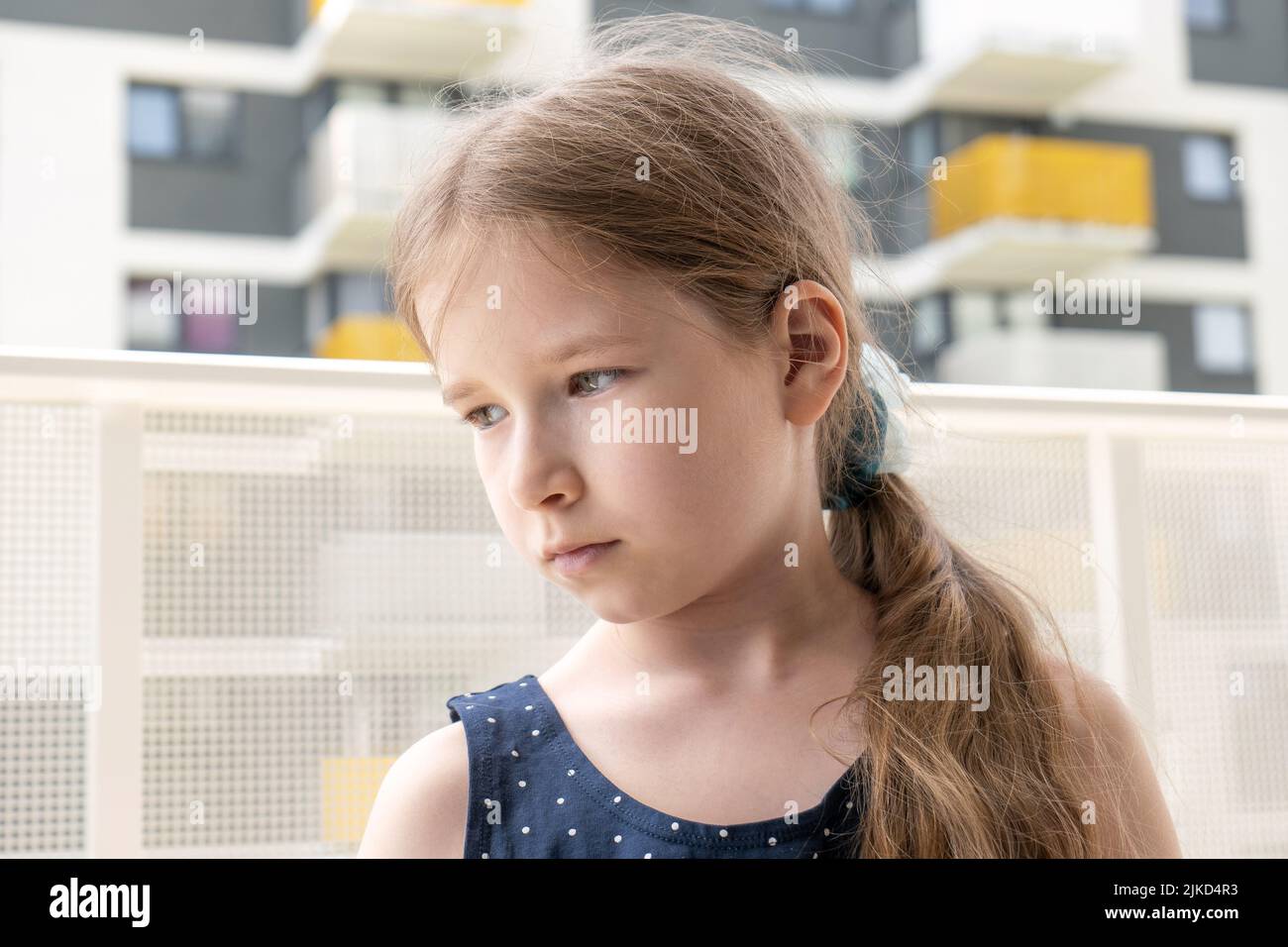 Little Girl Side Profile
