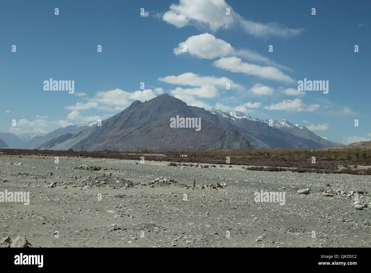 Beautiful Landscape Scenery Of The Great HImalayan Range Rocks And ...