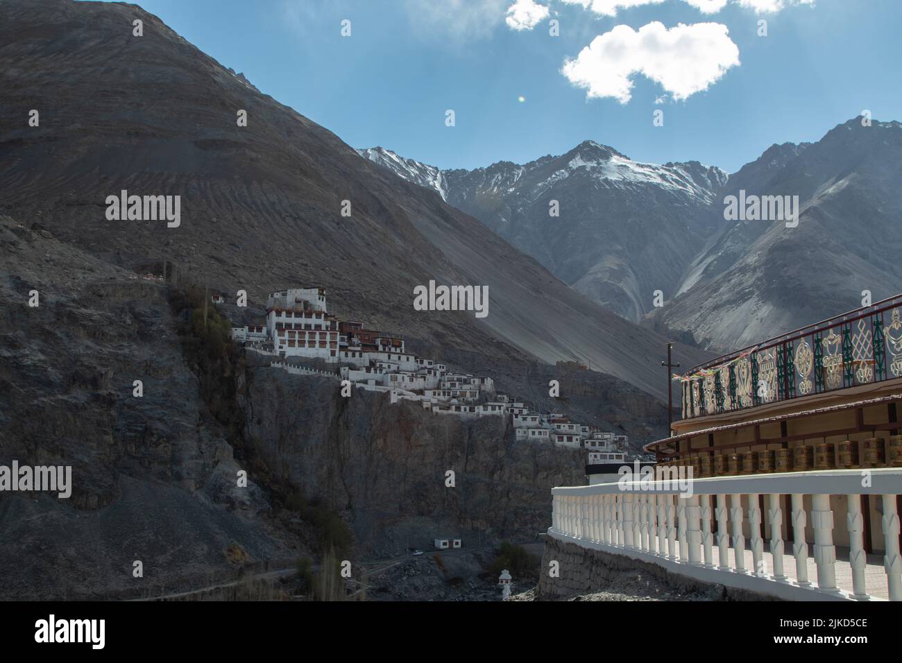 Diskit Monastery Also Called Deskit Gompa Dedicated To Lord Buddha Is ...