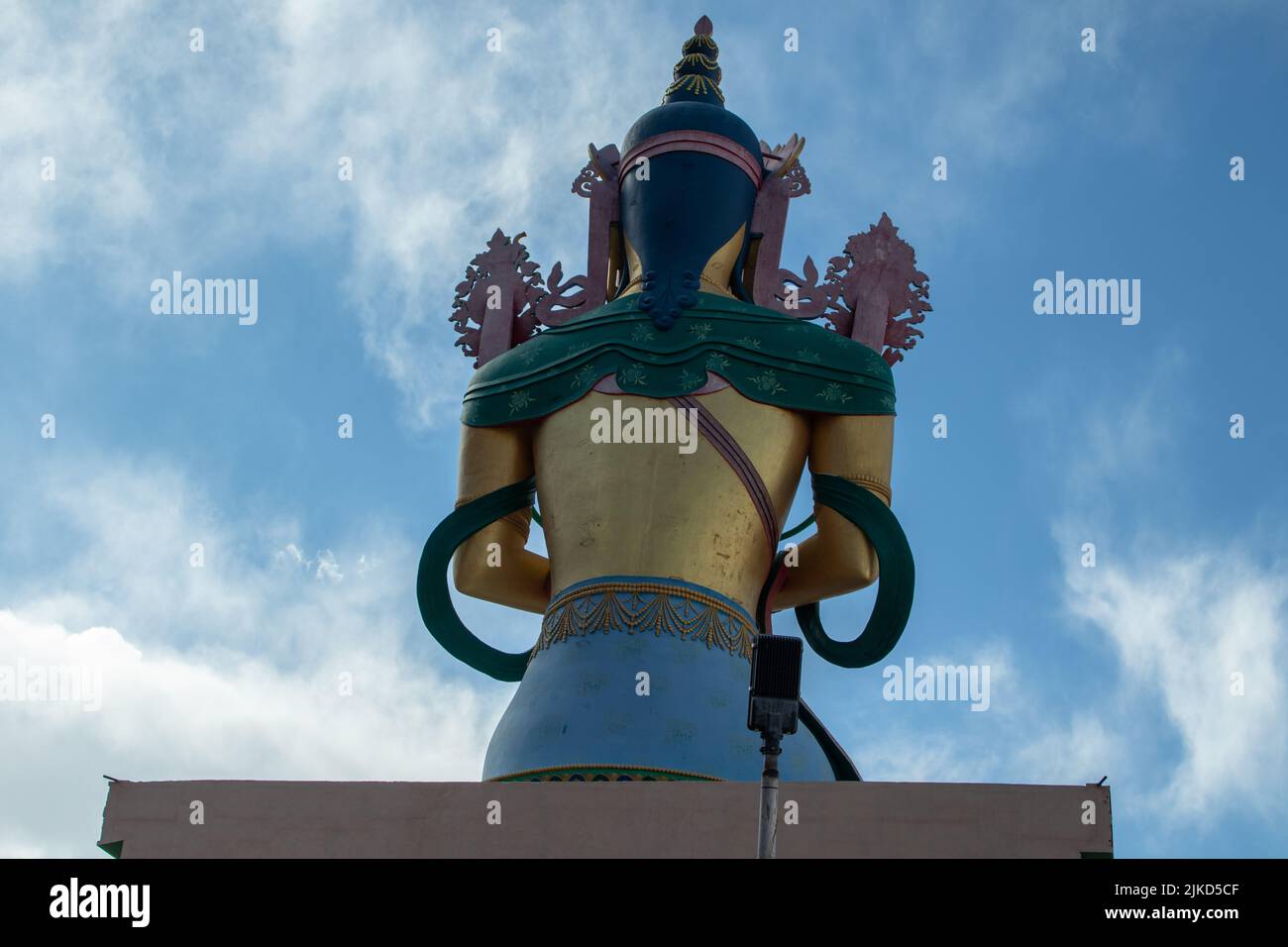 Diskit Monastery Also Called Deskit Gompa Dedicated To Lord Buddha Is ...