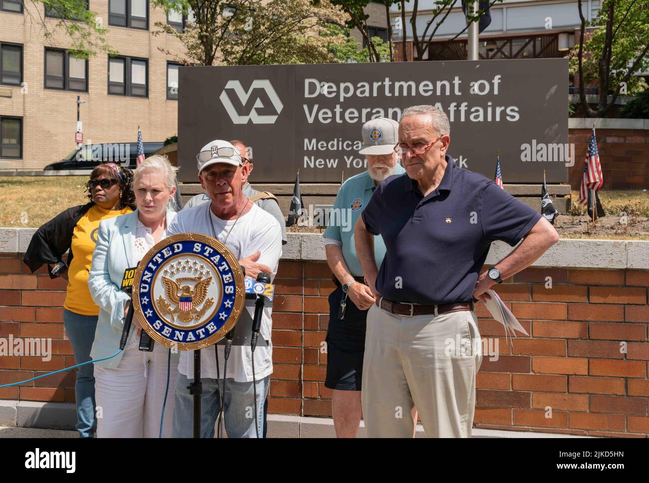 July 31, 2022, new York City, New York, United States: Senator Chuck ...