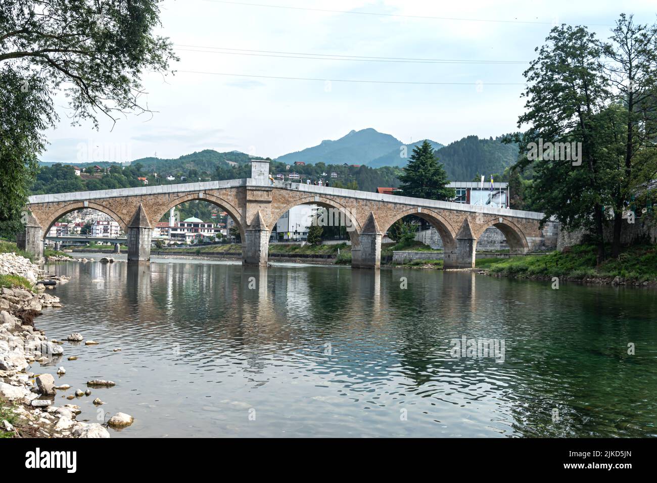 The Old Bridge Stock Photo - Alamy