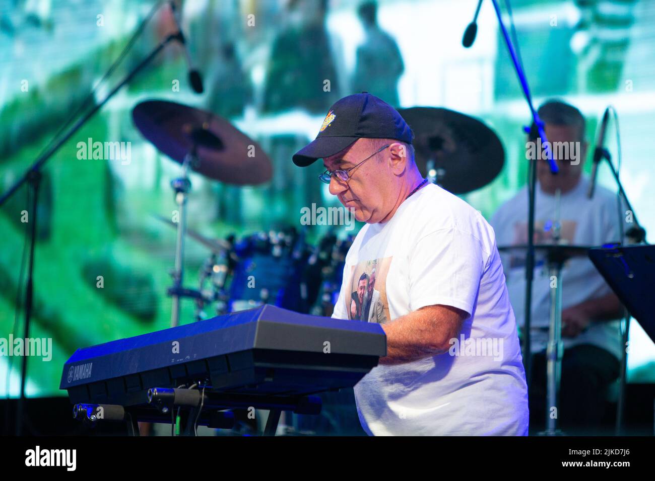 Odessa, Ukraine June 27, 2019: Famous Georgian singer Vakhtang ...