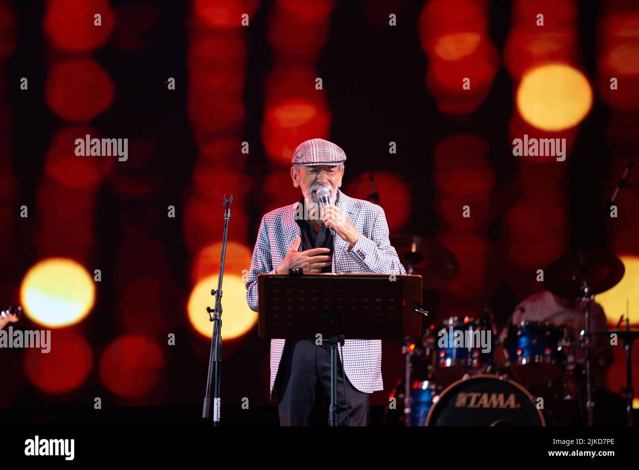 Odessa, Ukraine June 27, 2019: Famous Georgian singer Vakhtang ...
