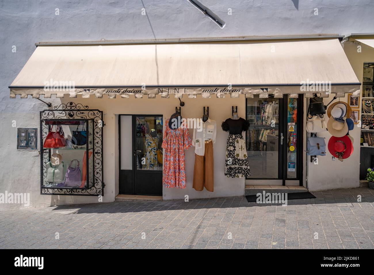 View of shop in old town centre, Rijeka, Croatia, Europe Stock Photo ...