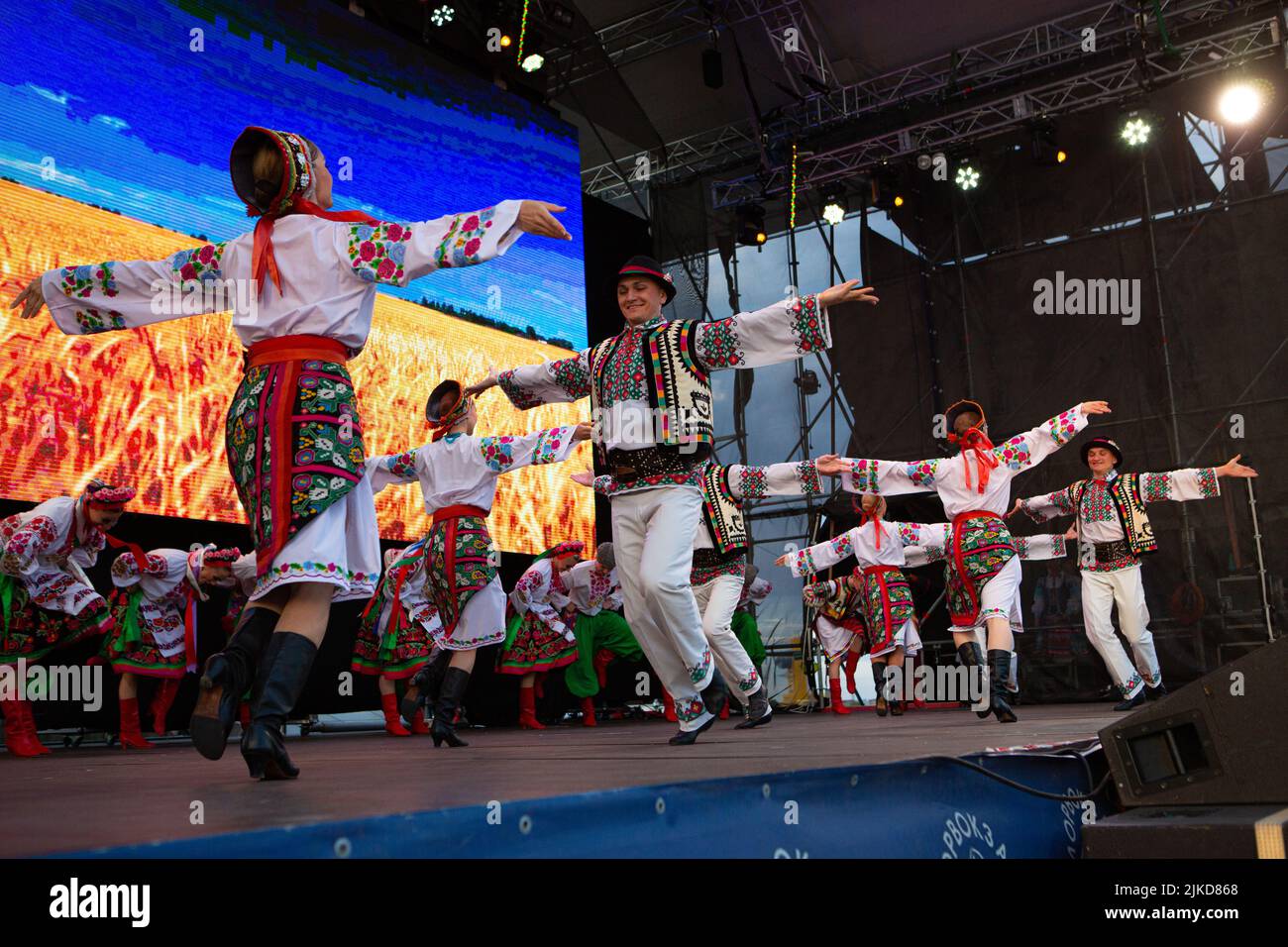 Odessa, Ukraine June 29, 2019: Performance of the popular in the world ...