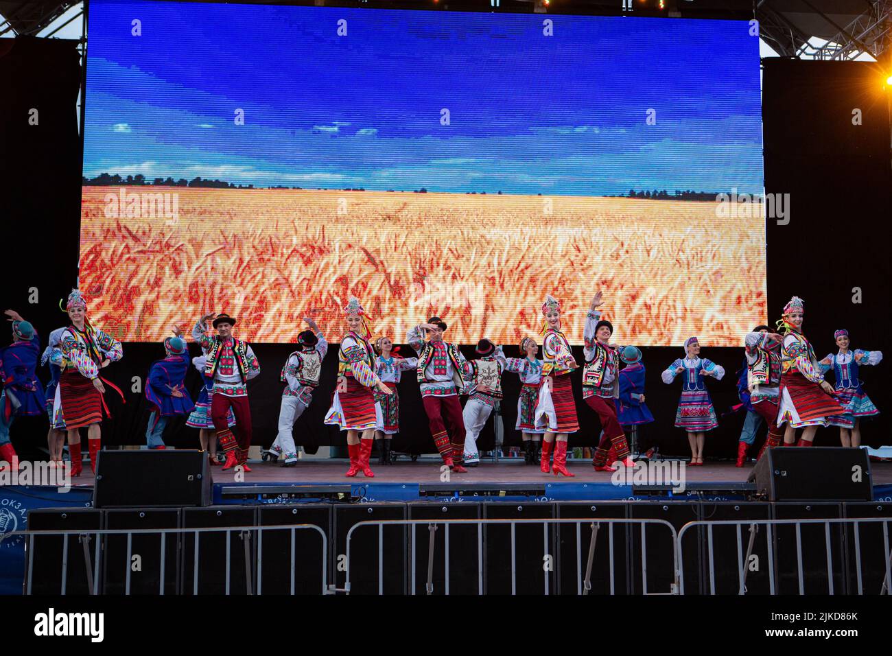 Odessa, Ukraine June 29, 2019: Performance of the popular in the world ...