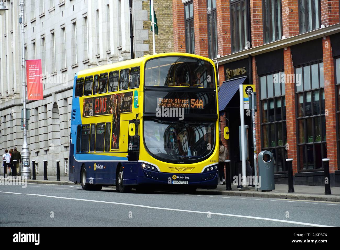 double decker public bus, Dublin, Baile Átha Cliath, Ireland, Éire ...