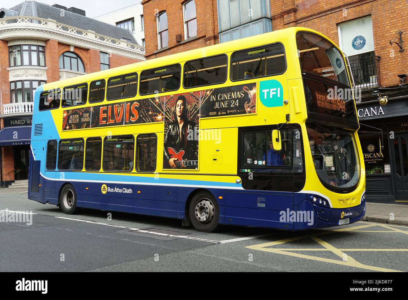 double decker public bus, Dublin, Baile Átha Cliath, Ireland, Éire ...