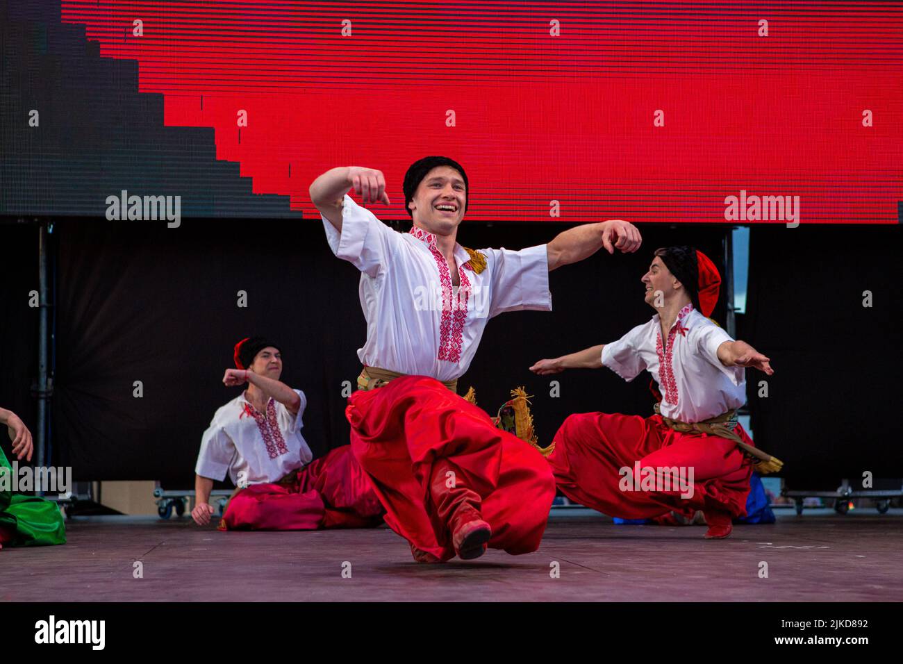 Odessa, Ukraine June 29, 2019: Performance of the popular in the world ...