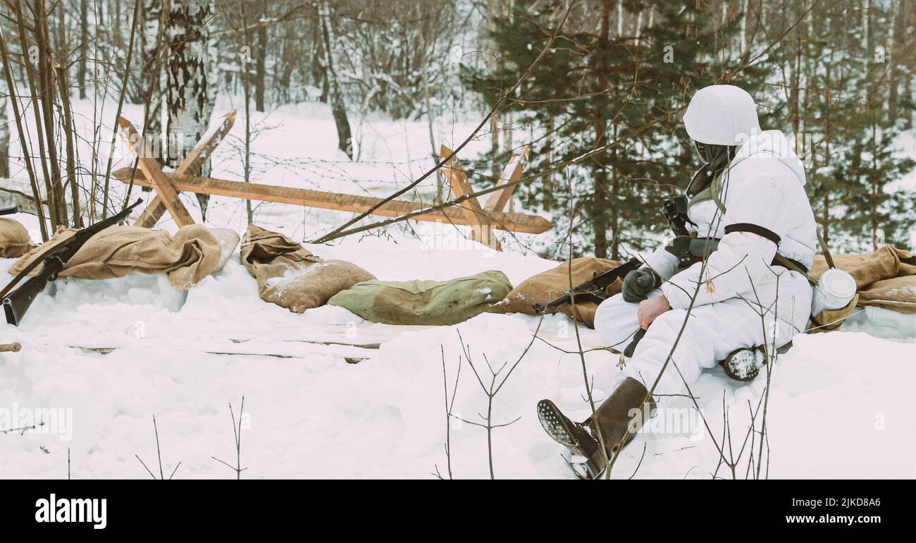 German soldier winter uniform hi-res stock photography and images - Alamy