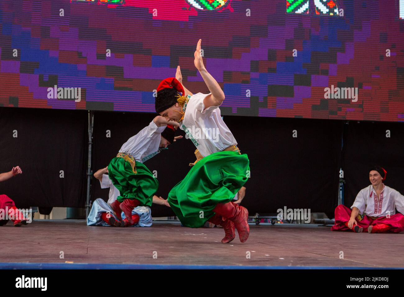 Odessa, Ukraine June 29, 2019: Performance of the popular in the world ...