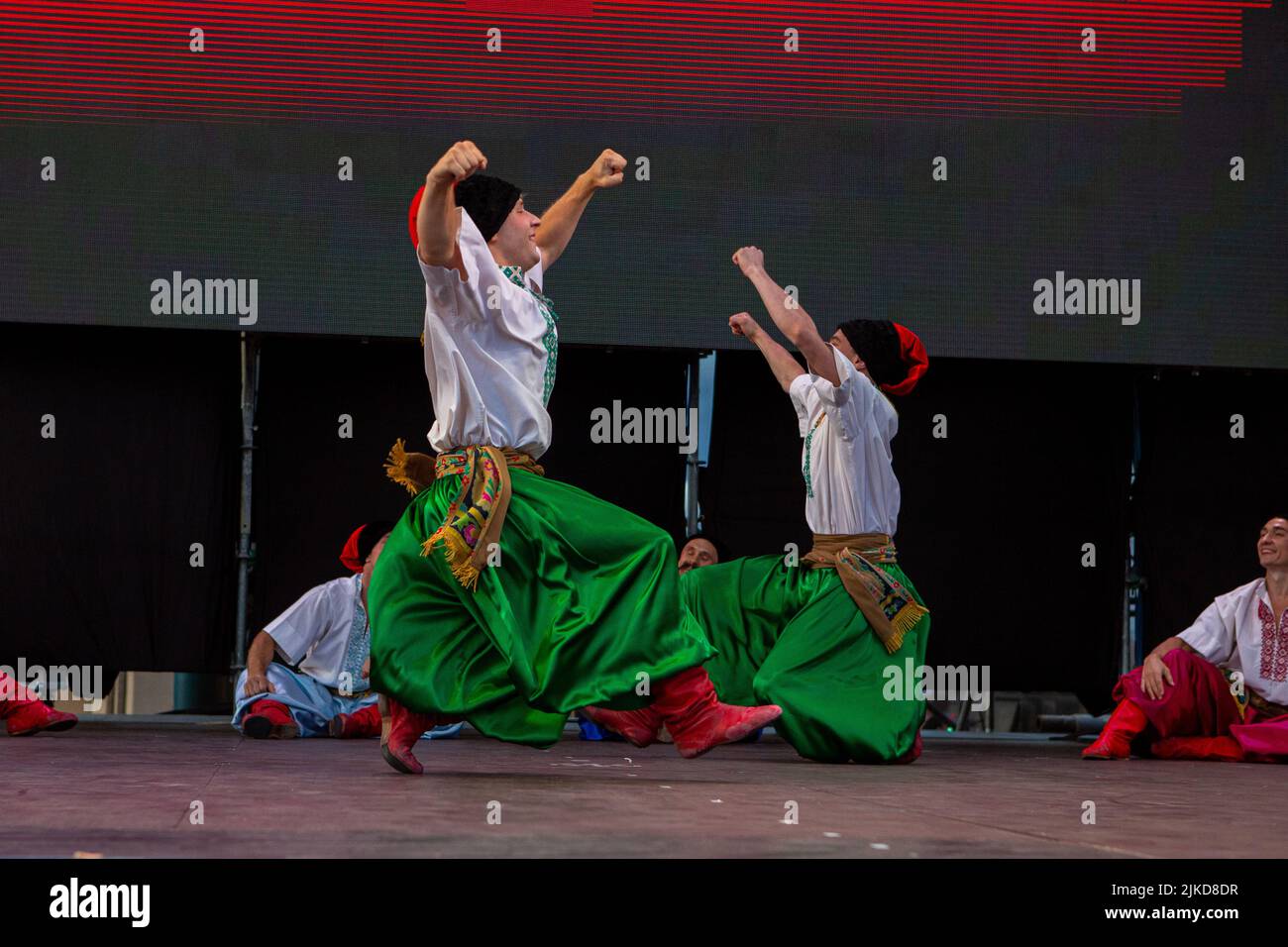 Odessa, Ukraine June 29, 2019: Performance of the popular in the world ...