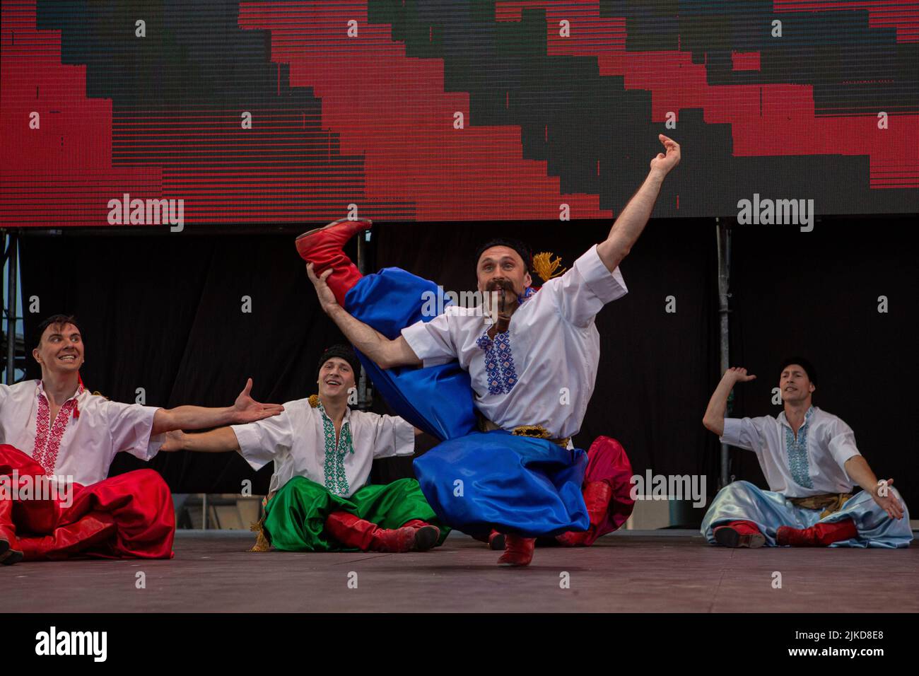 Odessa, Ukraine June 29, 2019: Performance of the popular in the world ...