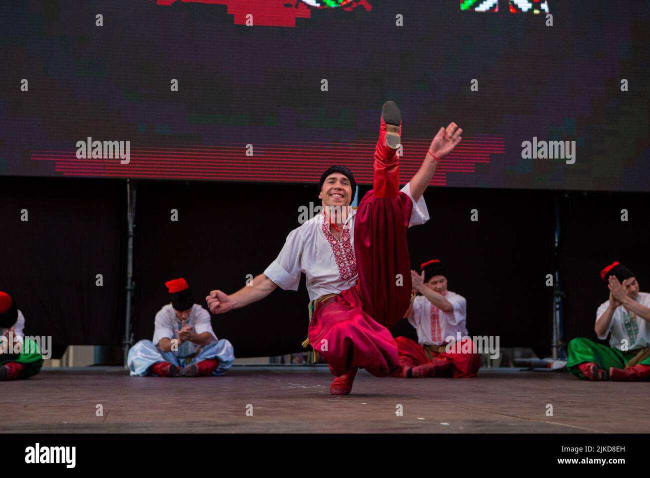 Odessa, Ukraine June 29, 2019: Performance of the popular in the world ...