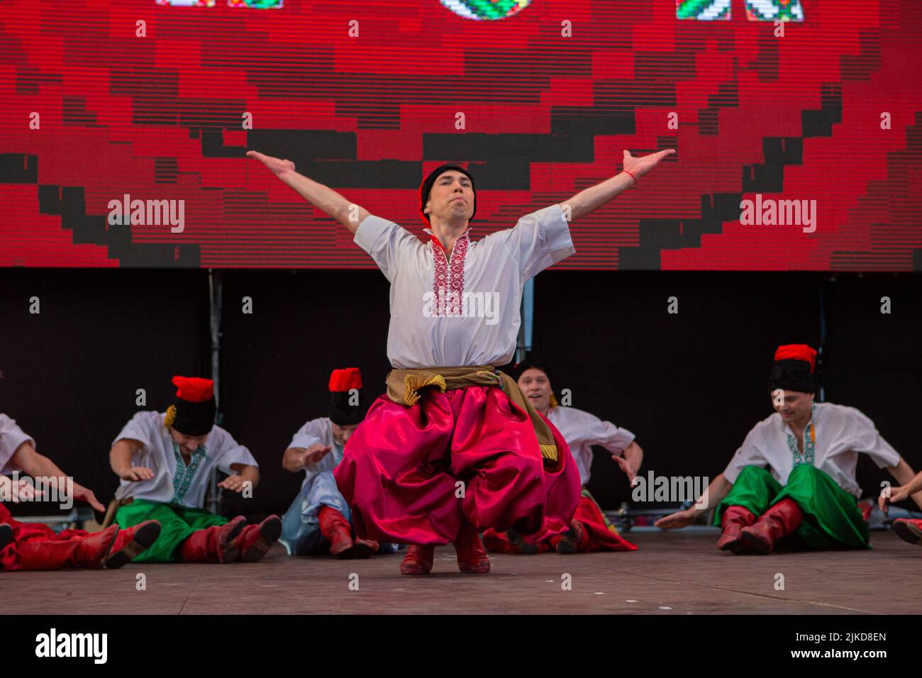 Odessa, Ukraine June 29, 2019: Performance of the popular in the world ...