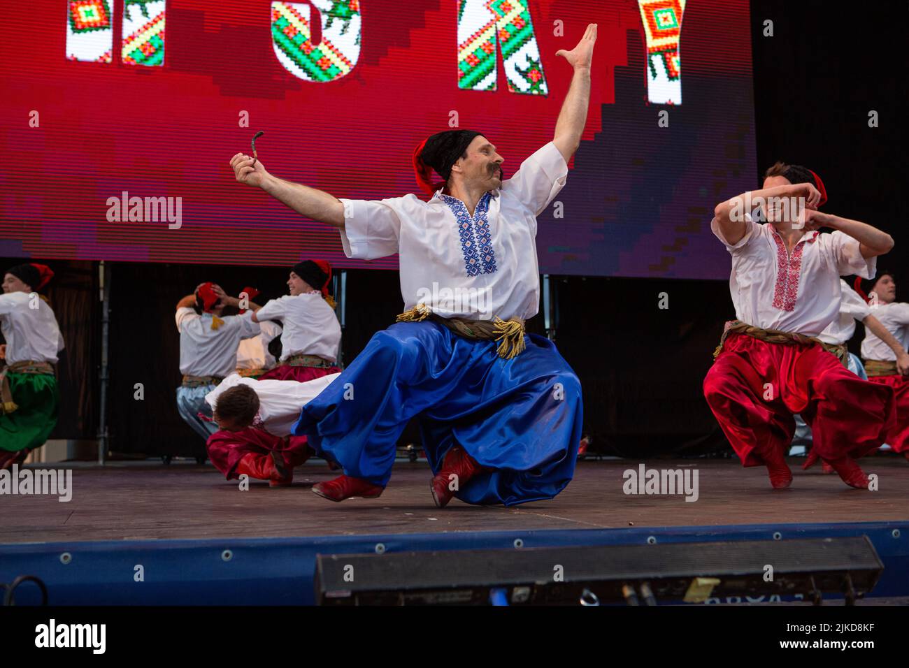 Odessa, Ukraine June 29, 2019: Performance of the popular in the world ...