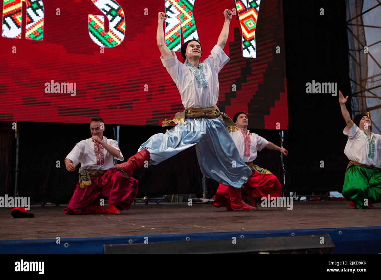 Odessa, Ukraine June 29, 2019: Performance of the popular in the world ...