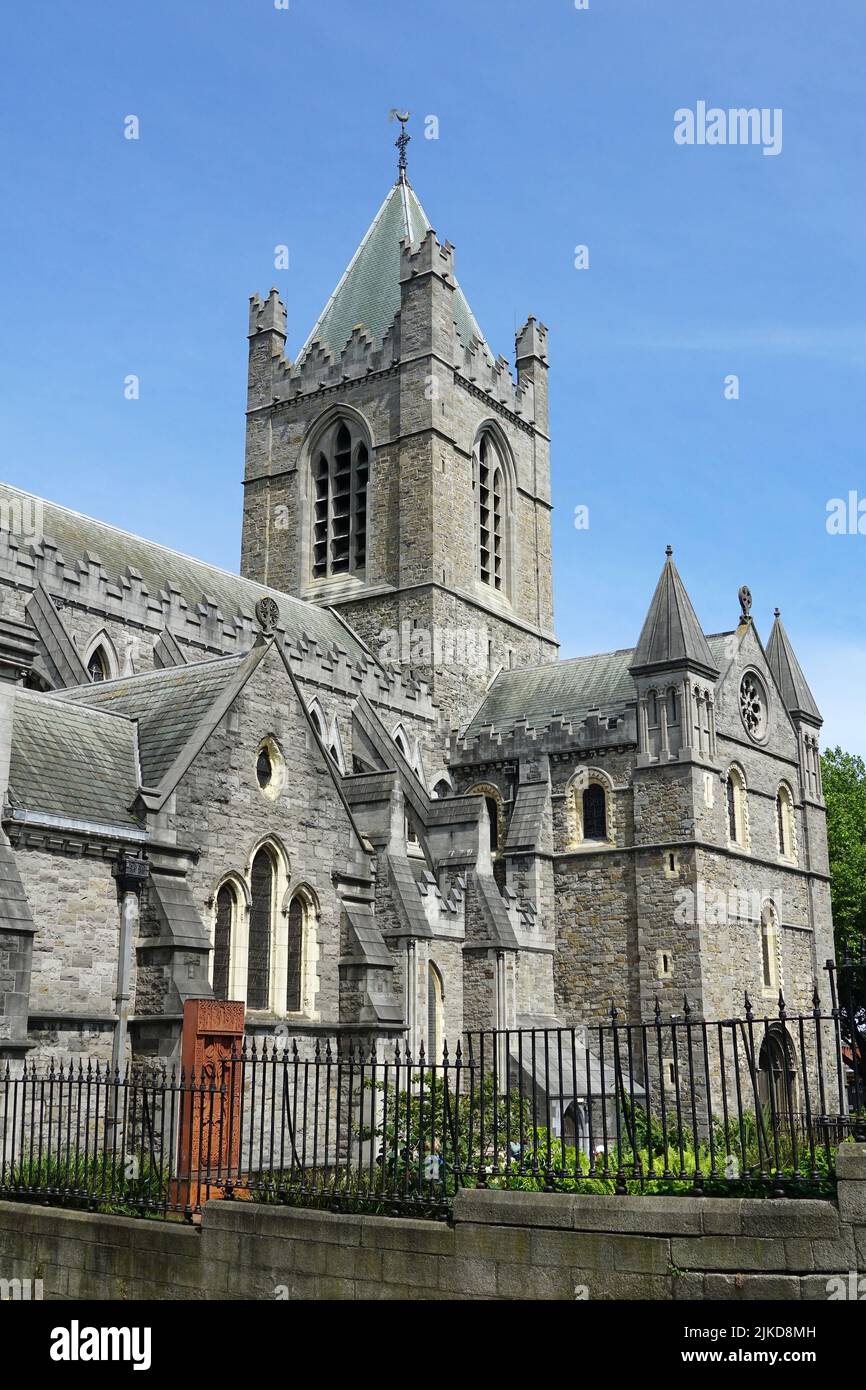 Christ Church Cathedral, Cathedral of the Holy Trinity, Dublin, Baile Átha Cliath, Ireland, Éire ...