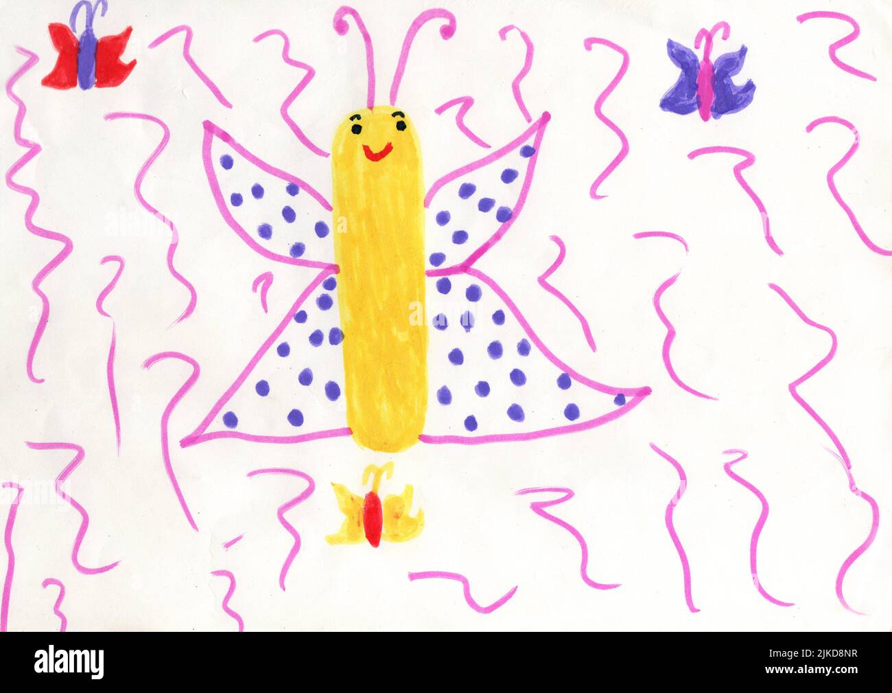 Child drawing animal house hi-res stock photography and images - Alamy