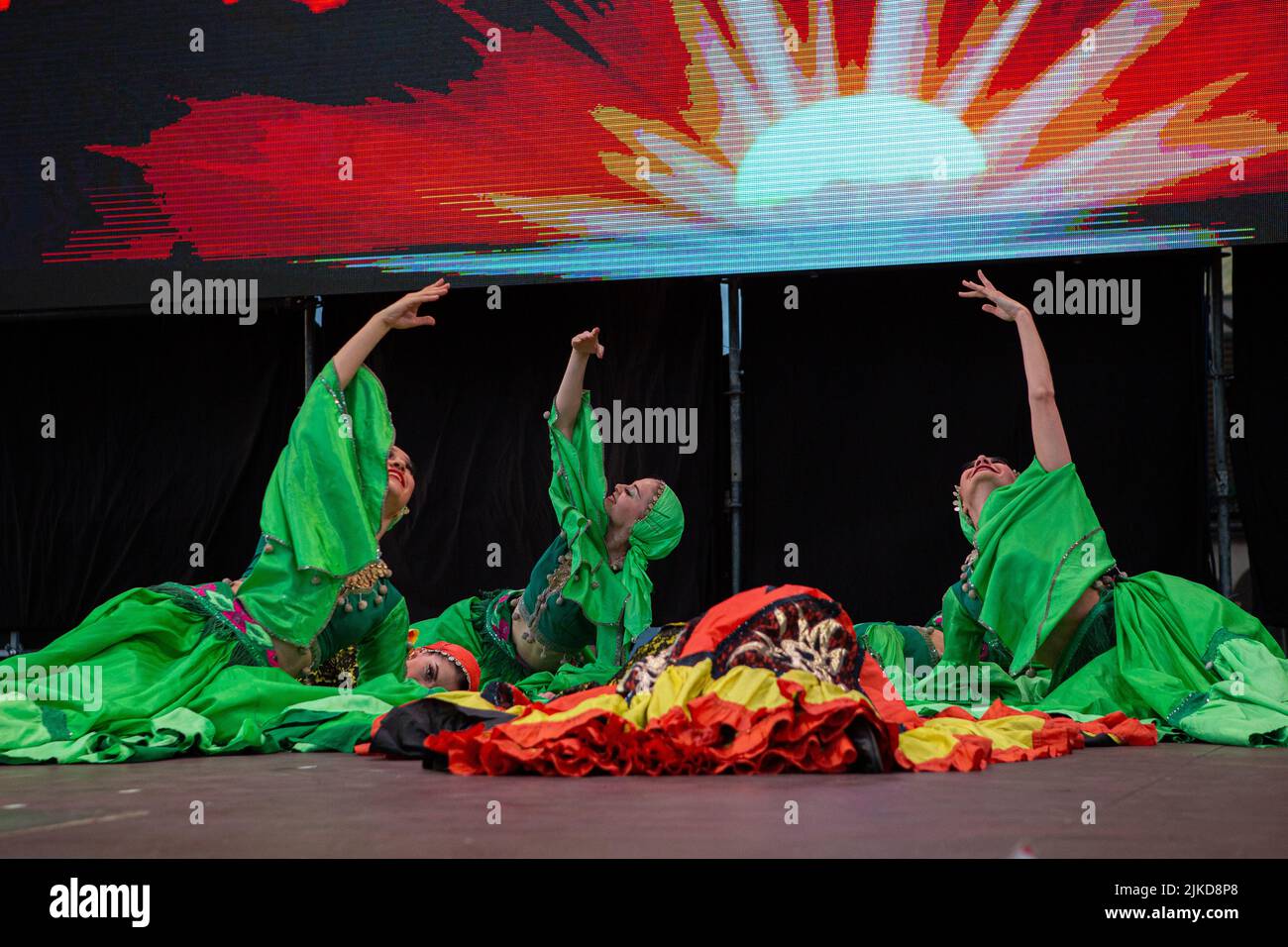 Odessa, Ukraine June 29, 2019: Performance of the popular in the world ...
