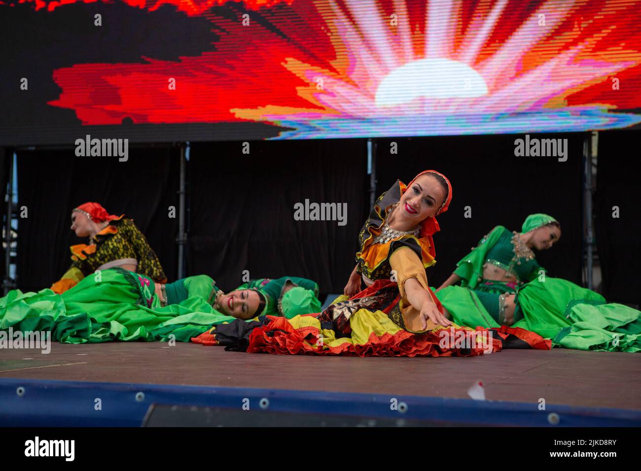 Odessa, Ukraine June 29, 2019: Performance of the popular in the world ...