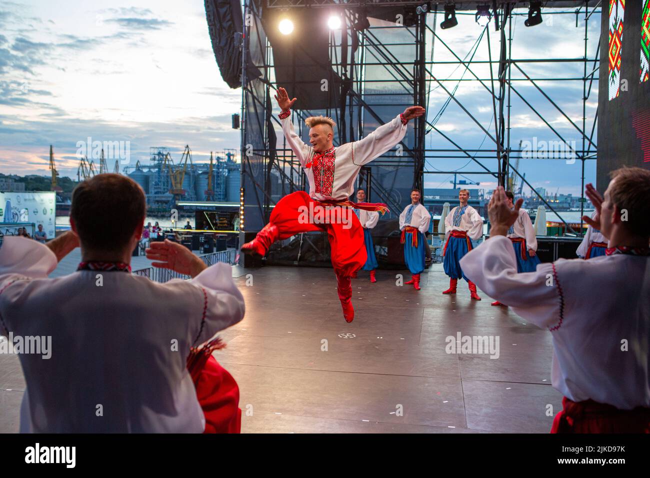 Odessa, Ukraine June 29, 2019: Performance of the popular in the world ...