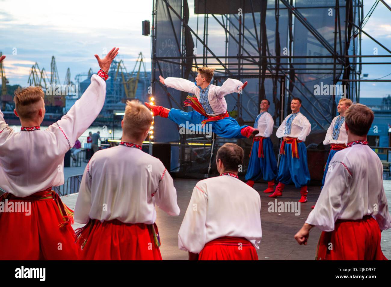 Odessa, Ukraine June 29, 2019: Performance of the popular in the world ...