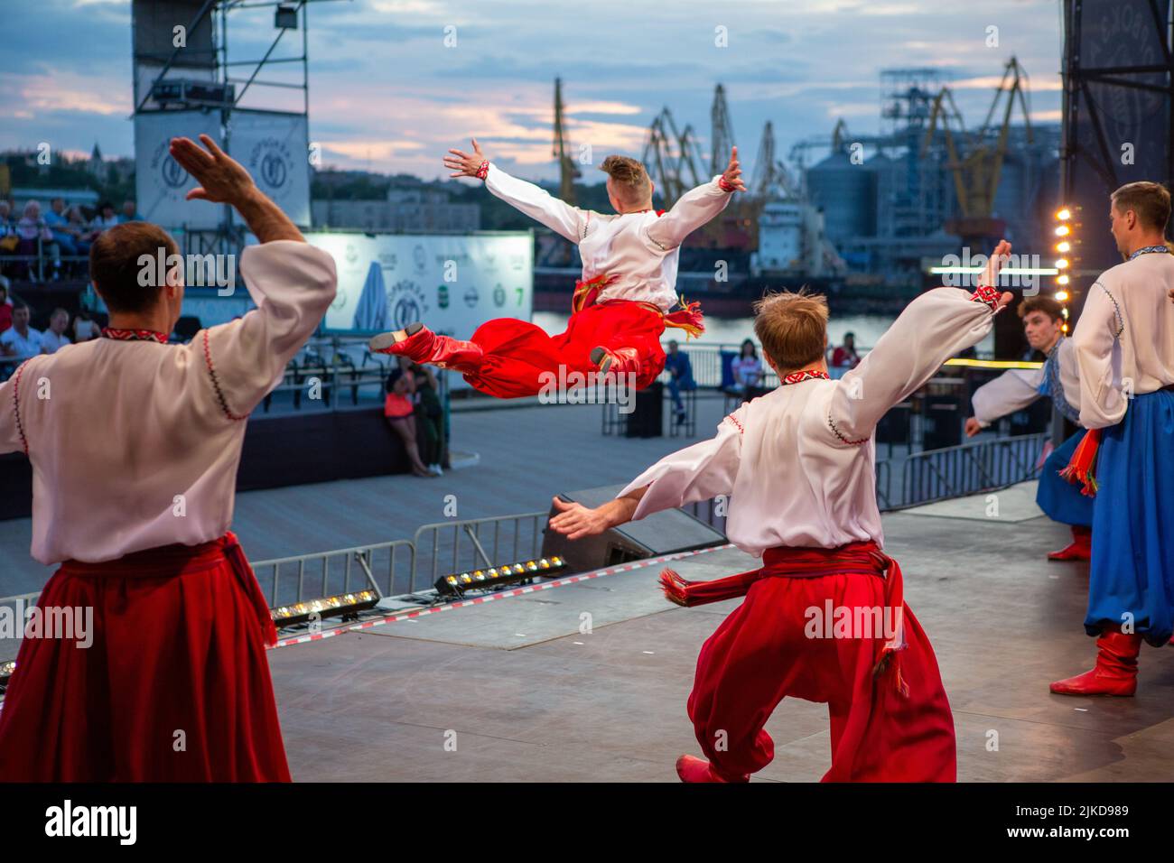 Odessa, Ukraine June 29, 2019: Performance of the popular in the world ...