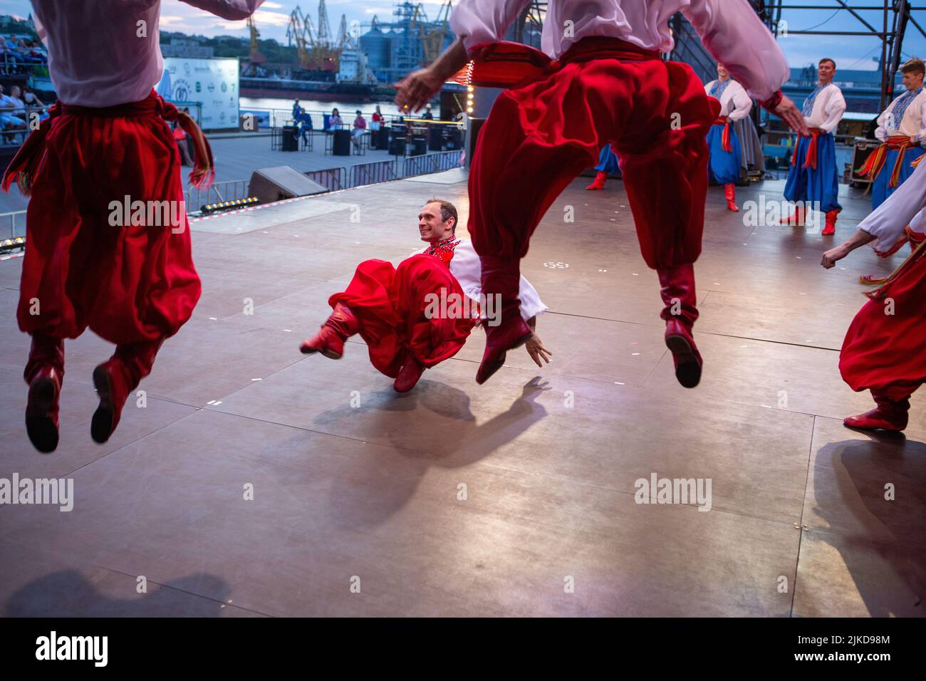 Odessa, Ukraine June 29, 2019: Performance of the popular in the world ...
