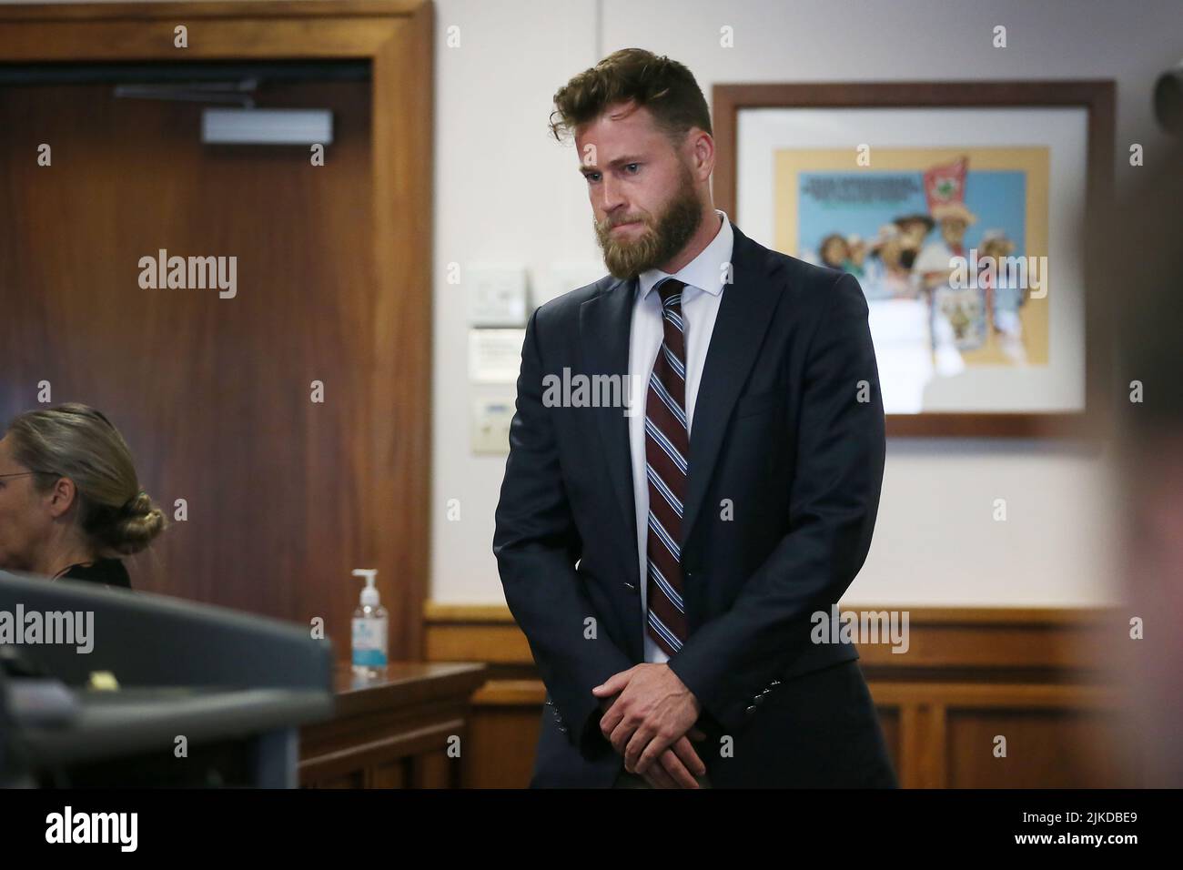 Owen Shroyer, an InfoWars host and sometimes reporter who is a frequent ...