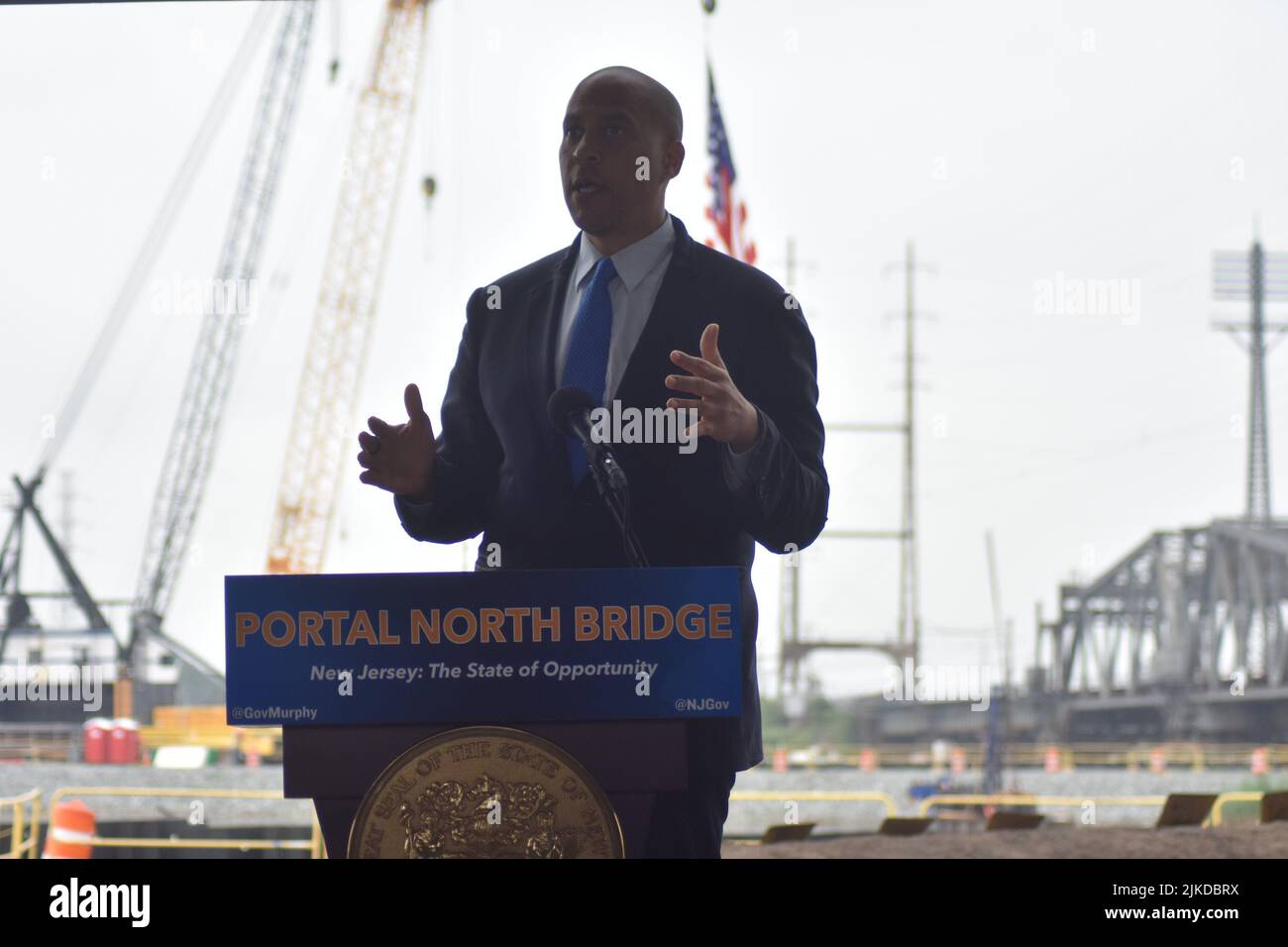 Kearny, NJ, USA. 1st Aug, 2022. (NEW) Governor Murphy of New Jersey and ...