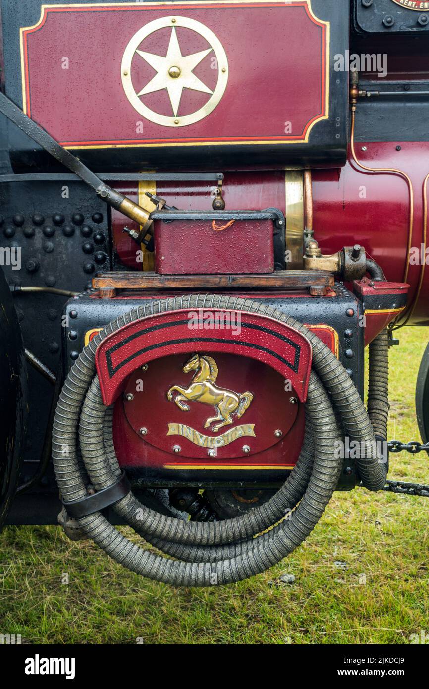1915 Aveling & Porter Showman's Engine. Cumbria Steam Gathering 2022 ...