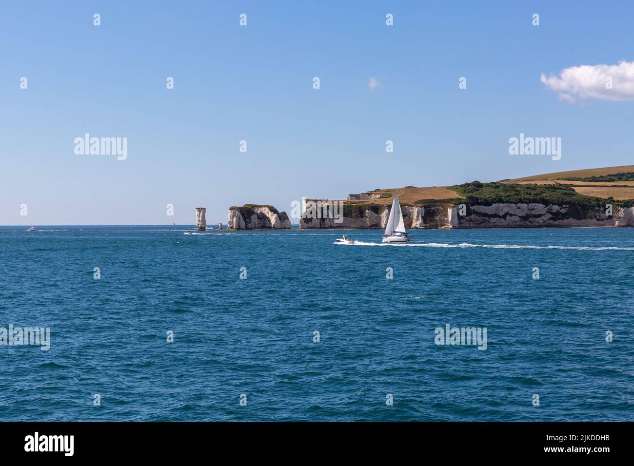 Ferry boat from Poole to Swanage, Dorset UK Stock Photo - Alamy